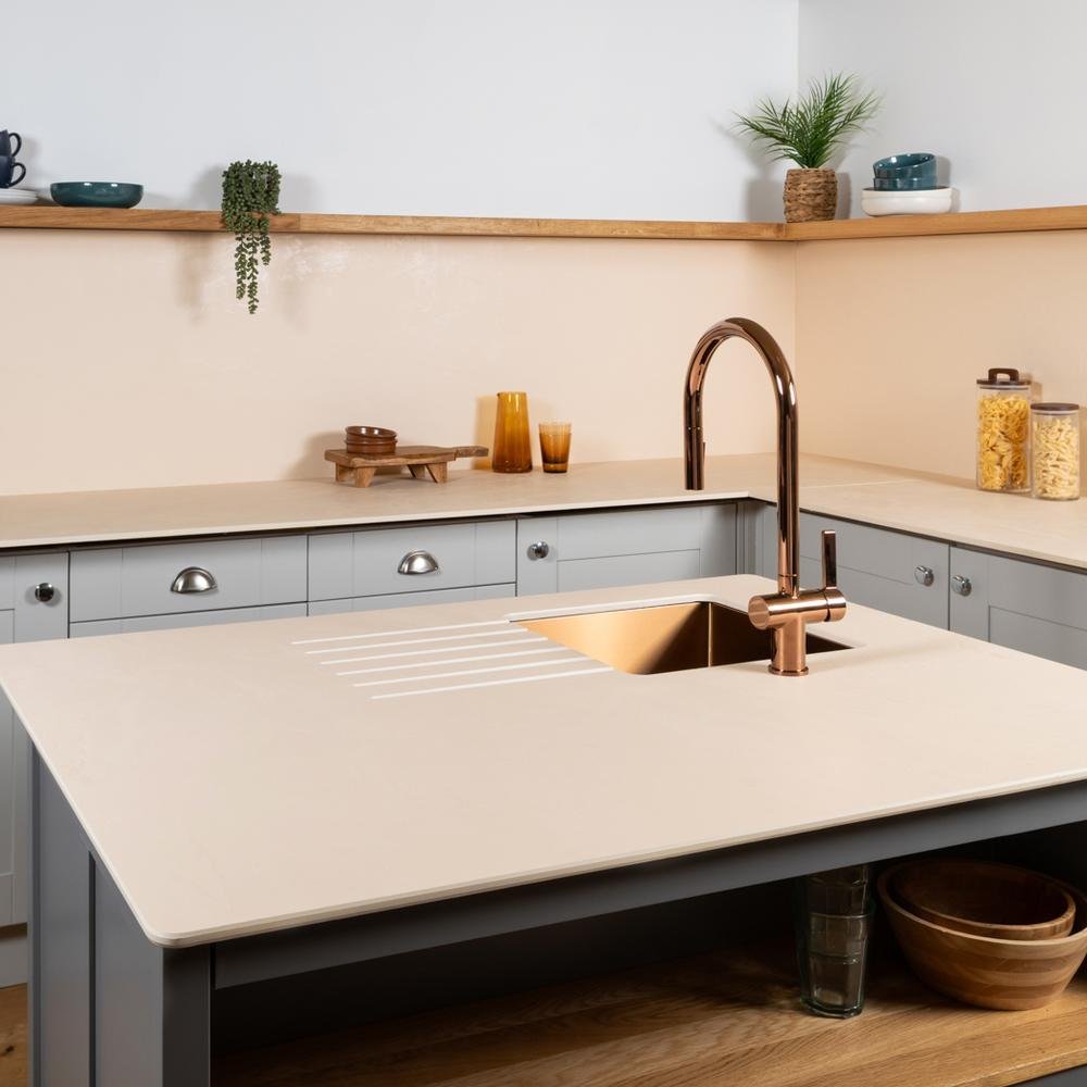 Beige Moon Compact Laminate Worktop | House of Worktops